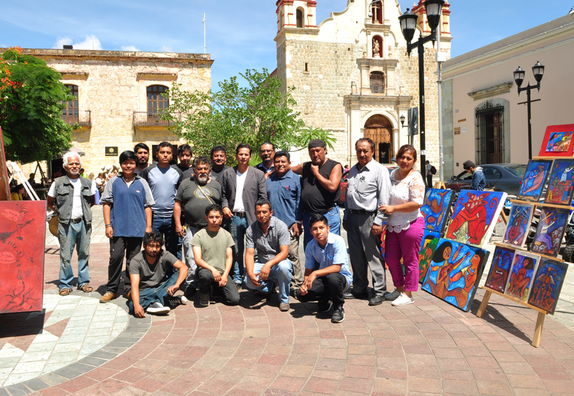 Jardín Labastida, galería a cielo abierto - El Imparcial de Oaxaca