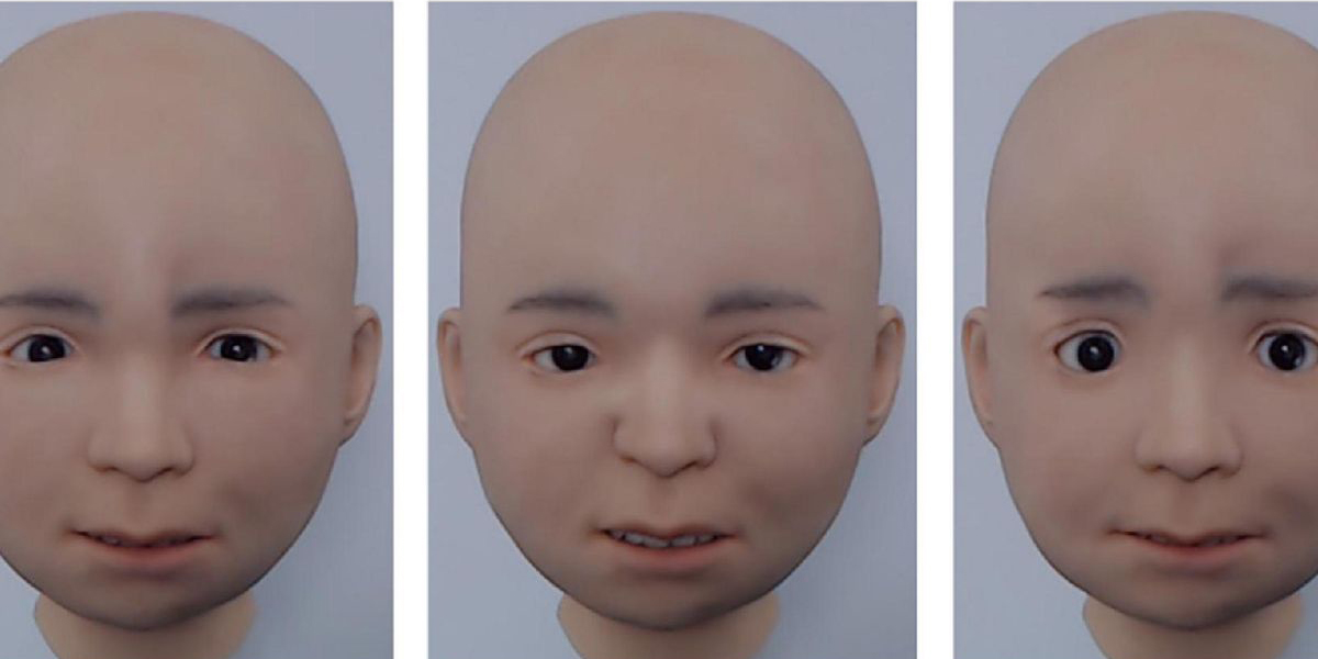 Crean primer niño androide capaz de tener expresiones faciales - El ...