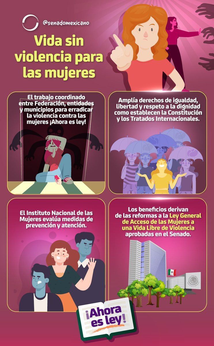 Senado de México: Porfirio Muñoz Ledo & Vida sin violencia para las mujeres. - El Imparcial de ...