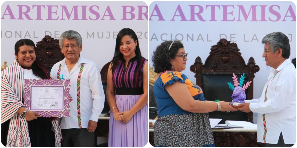 Reciben 10 oaxaqueñas la distinción "Sara Artemisa Brena Torres" - El ...