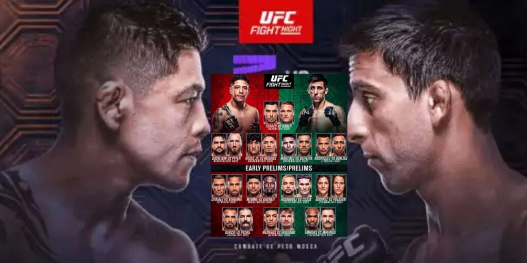 Horarios y cartelera para la UFC Fight Night México City 2025 - El ...