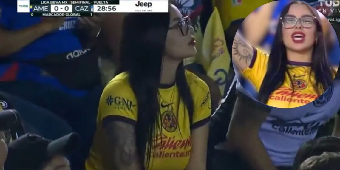 ¿Quién es Leslie Aguirre? La aficionada del América que se robó las ...