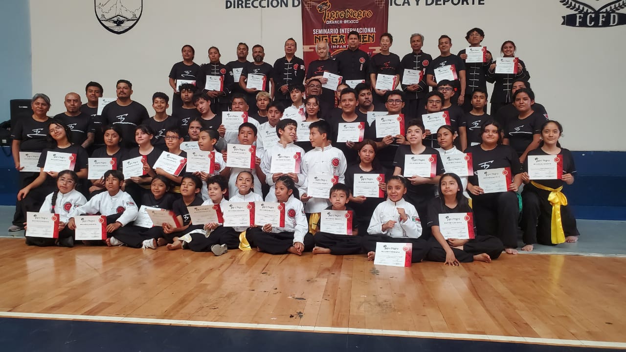 Histórica visita del Gran Máster Seming Ma a Tigre Negro Oaxaca - El ...