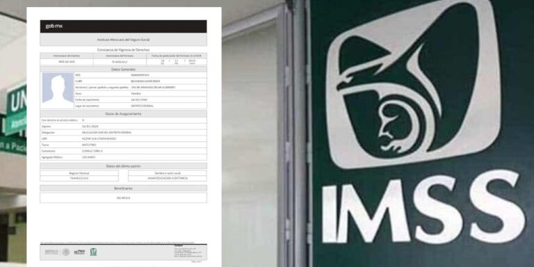¿Cómo tramitar tu constancia de vigencia de derechos del IMSS en 2025 ...