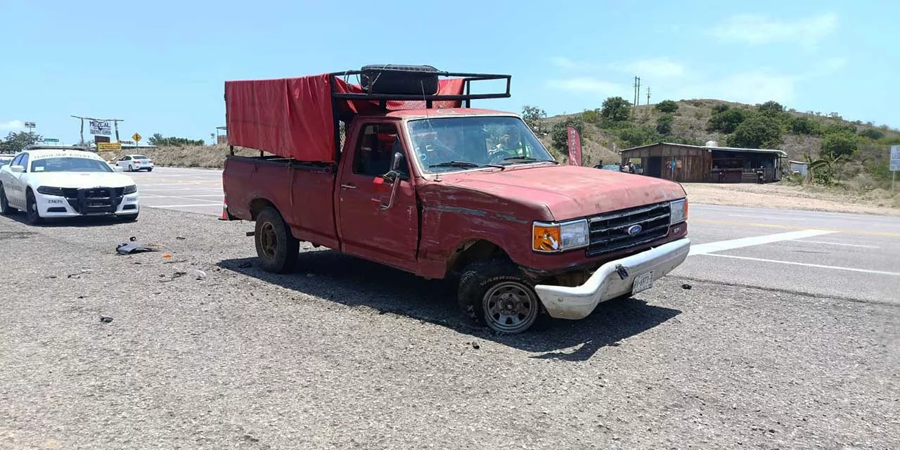 Choque de camionetas en Ejutla deja un herido con crisis - El Imparcial ...